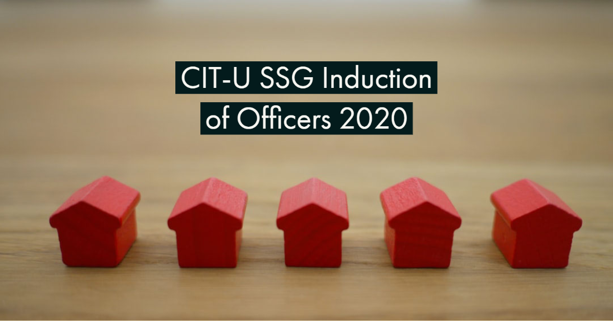 CIT-U SSG Induction of Officers 2020 - SAVE of CIT University